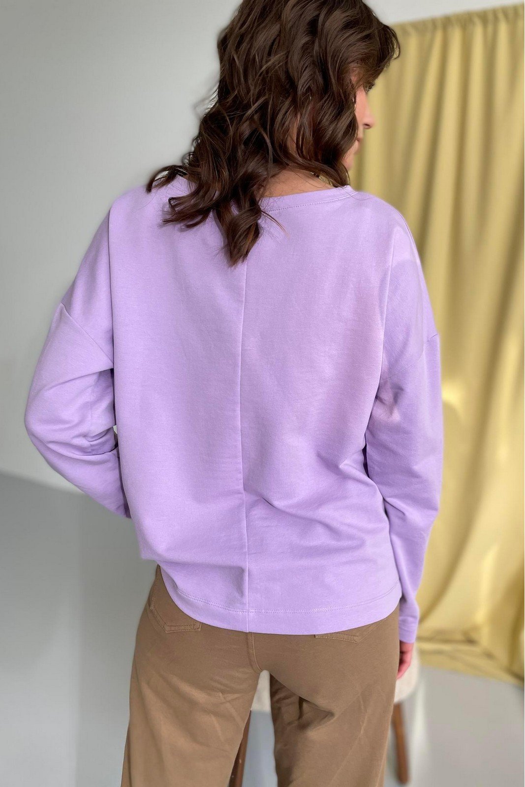 Джемпер 2112 сирень Rumoda купить в интернет магазине Велесмода